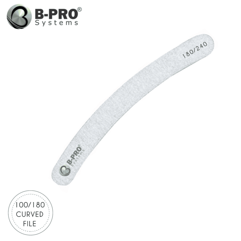 180/240 Curved Nail File - B-PRO Systems
