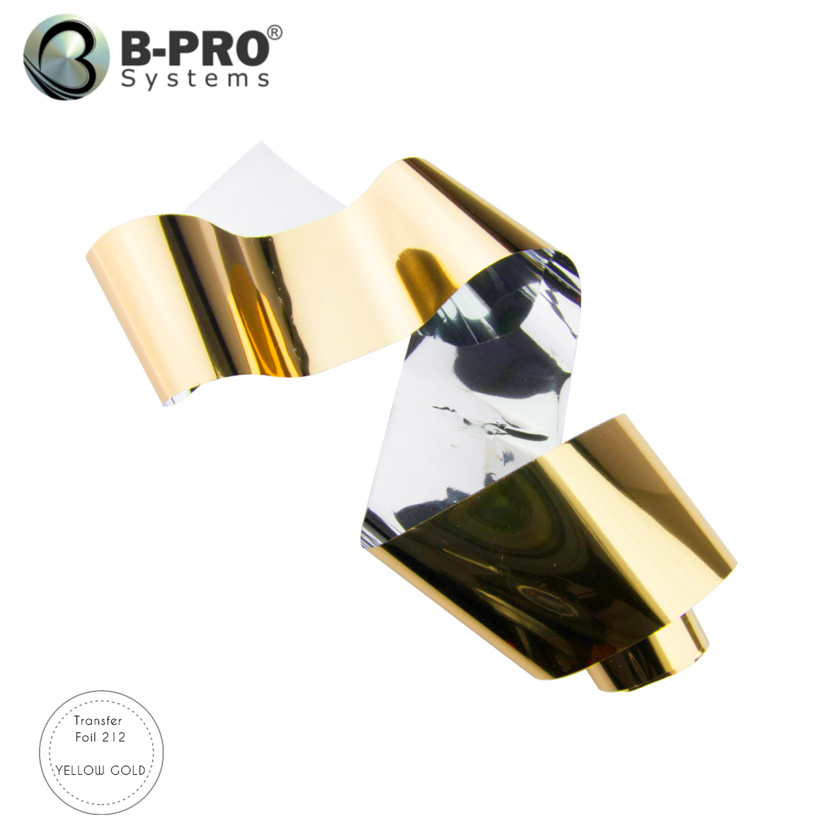 Transfer foil 212 (Yellow Gold) - B-PRO Systems