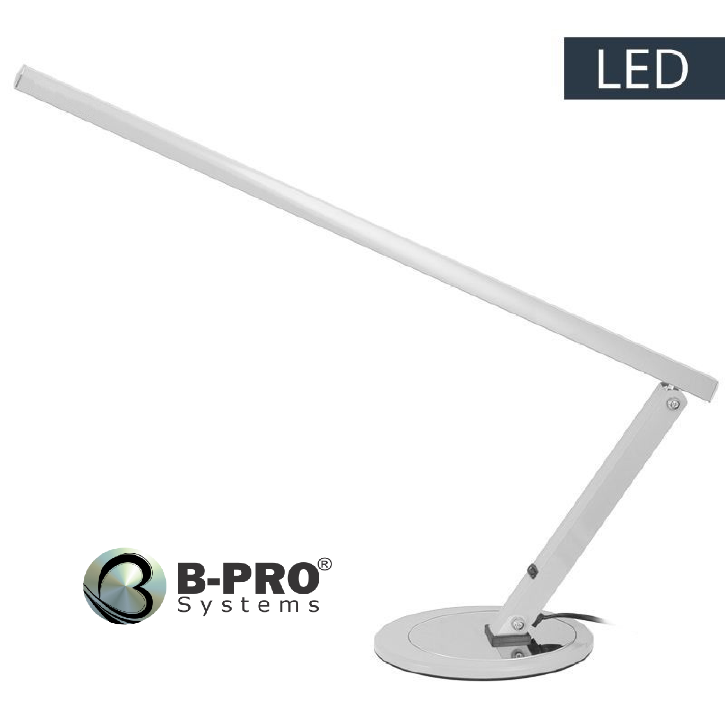 Desk Lamp 8W LED Silver - B-PRO Systems