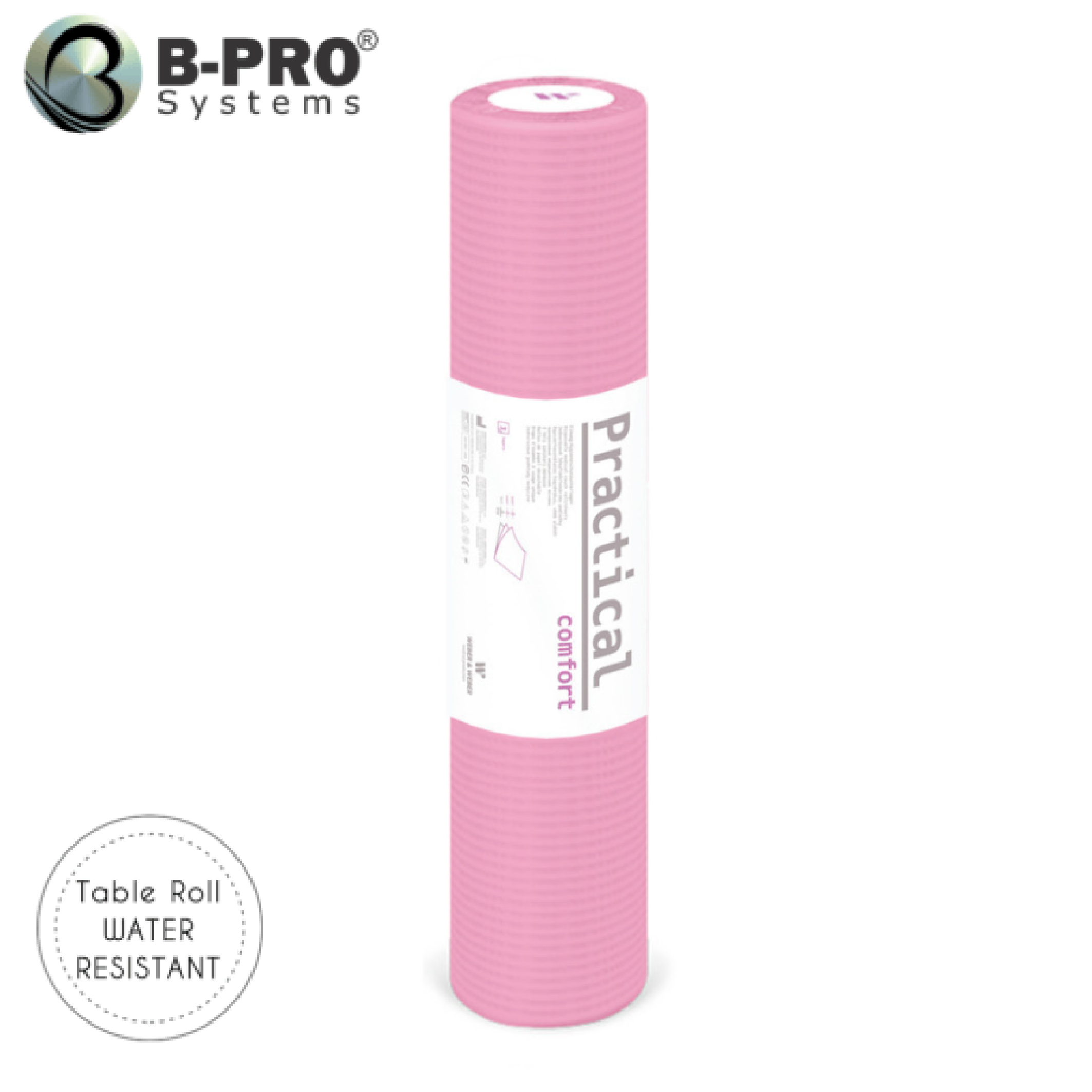 Desk/Couch Roll Water Resistant Pink - B-PRO Systems