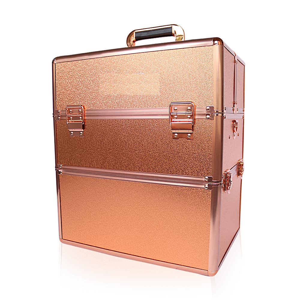 Big Vanity Case – Silver with Diamonds - B-PRO Systems