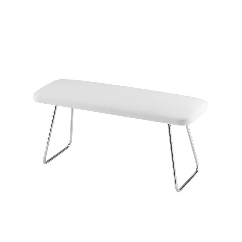Hand Cushion rest - white with silver legs - B-PRO Systems