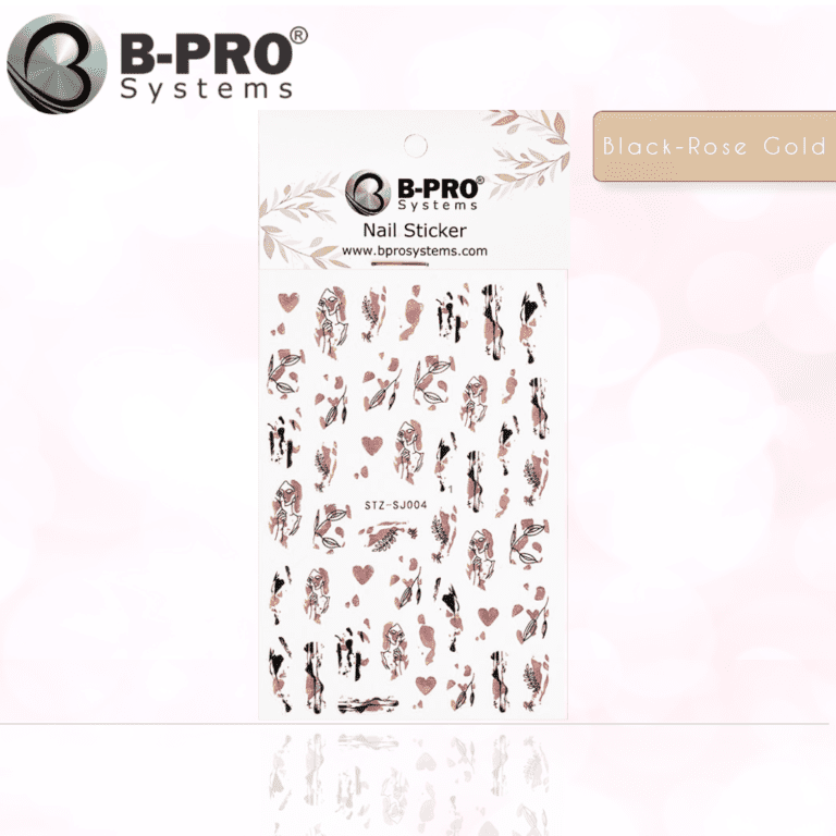 Sticker 008 Black-Gold - B-PRO Systems