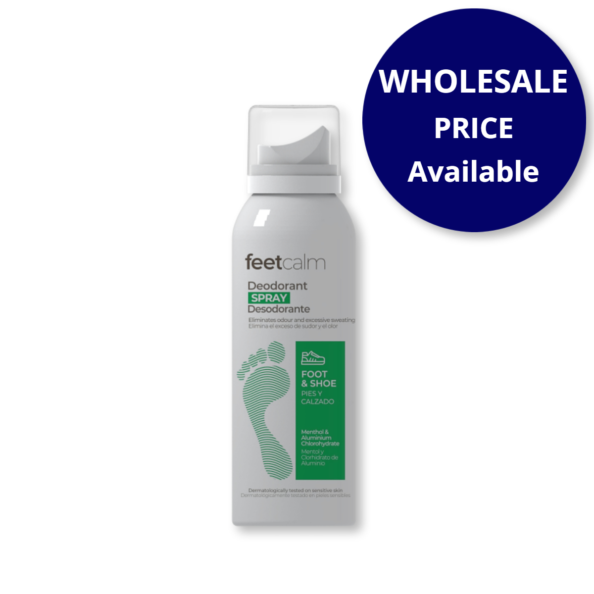 feetcalm Deodorant Spray. Foot & Shoe - B-PRO Systems