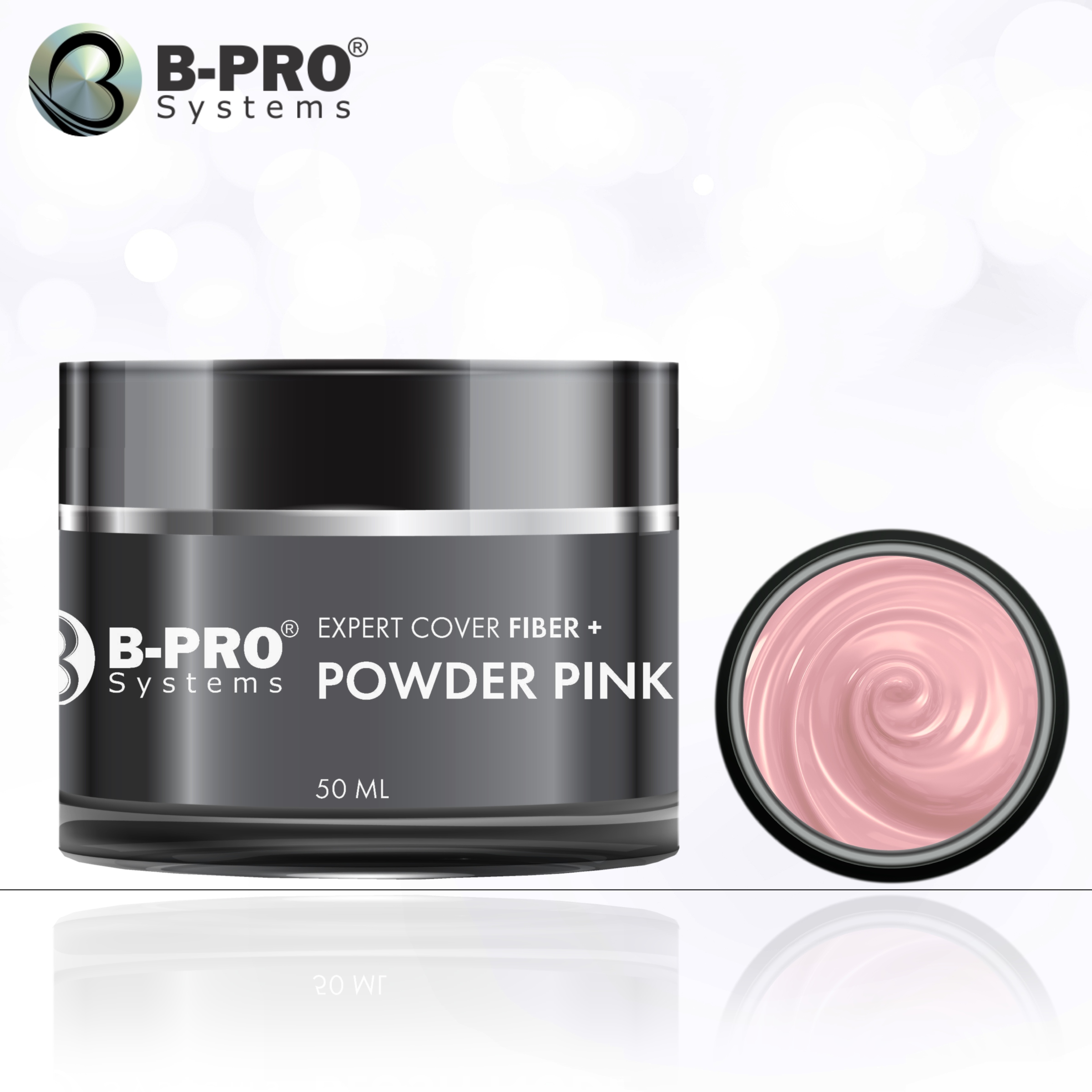 Expert Cover Fiber+ Powder Pink - B-PRO Systems