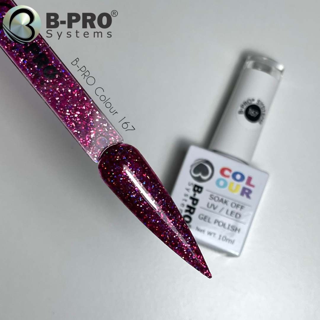 B-PRO COLOUR Gel Polish 167 - B-PRO Systems