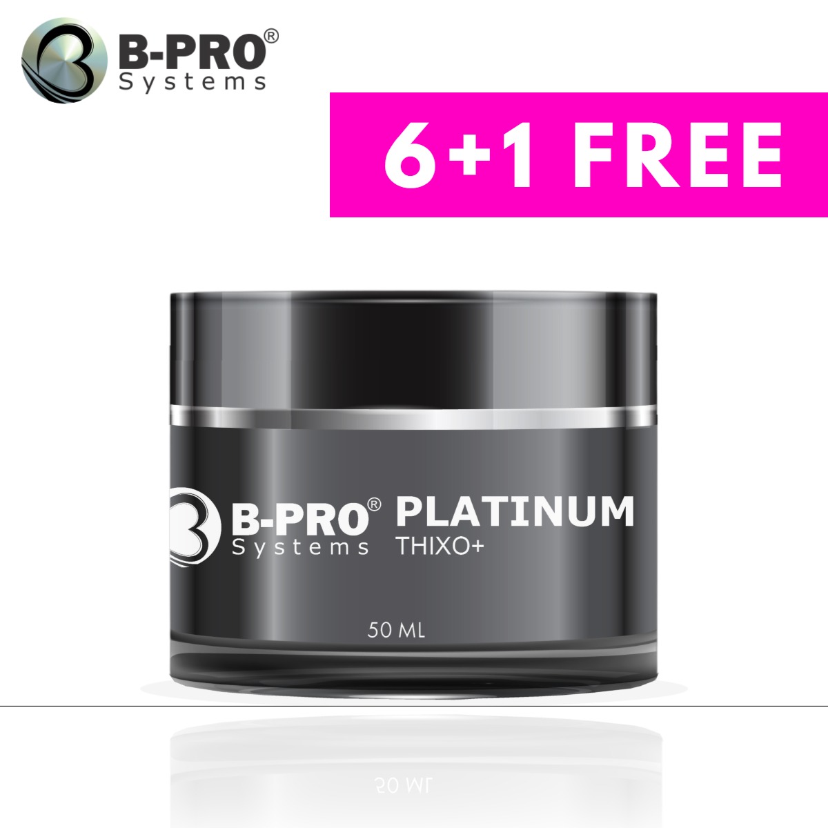 PLATINUM Thixo+ Builder Gel 6+1 FREE - B-PRO Systems