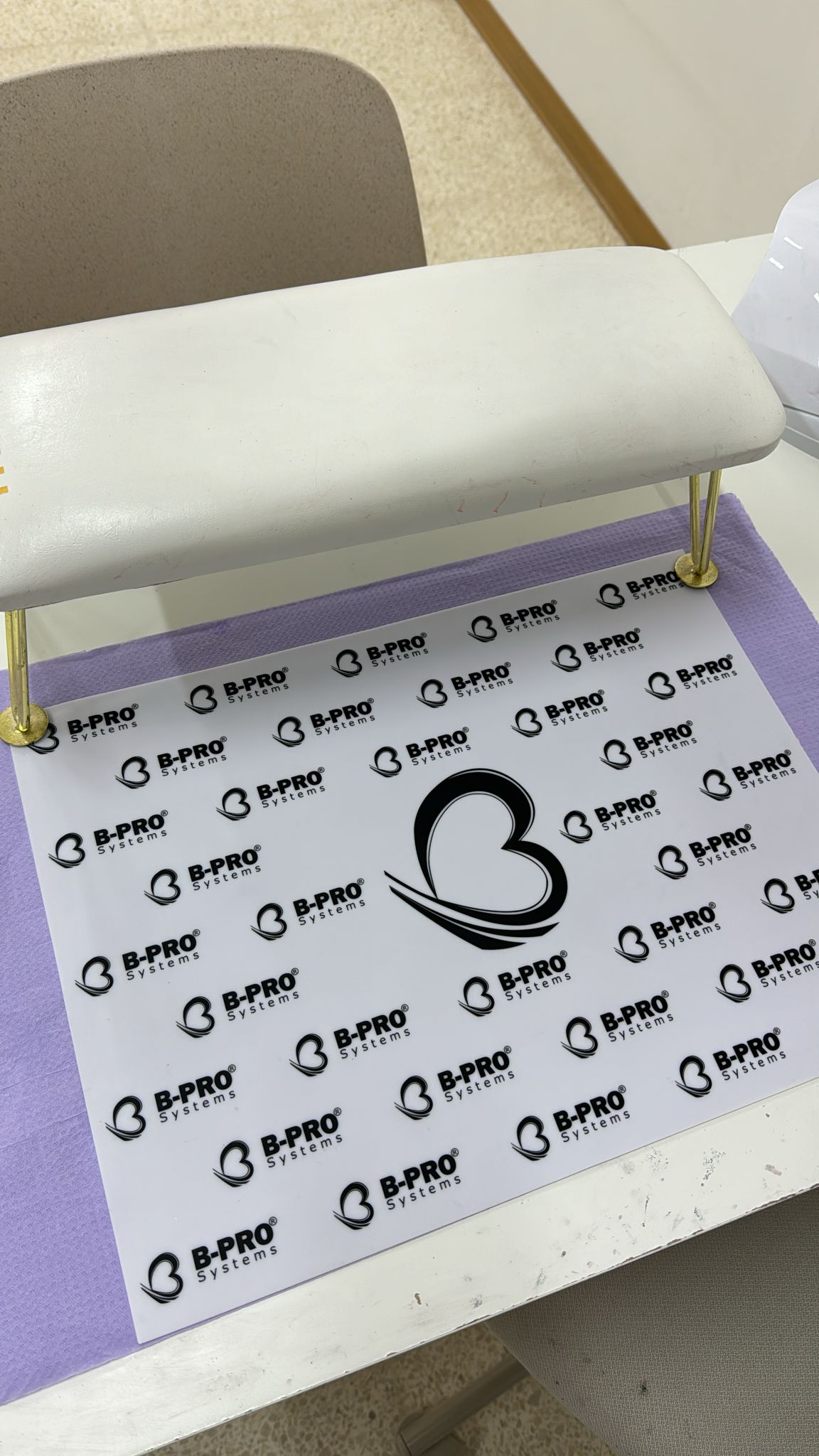 B-PRO Systems white silicone pad - B-PRO Systems