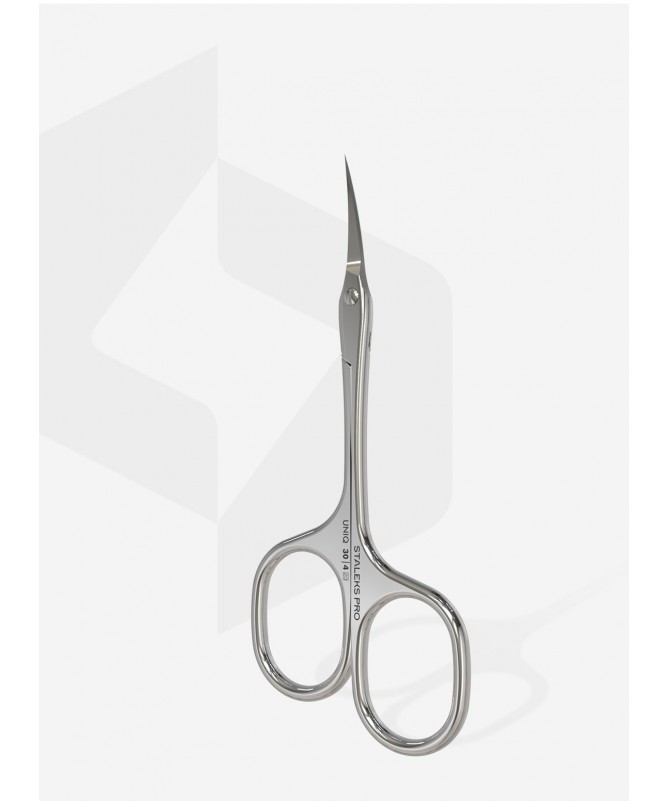 Staleks - Cuticle Scissors “Asymmetric” UNIQ 30 TYPE 4 SQ-30/4 - B-PRO ...