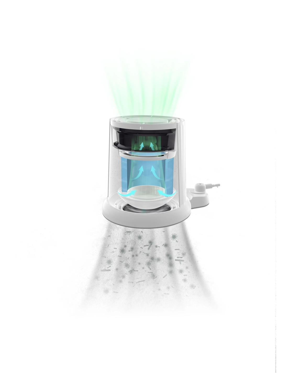 B-PRO Upright Dust Collector - PRO+ - B-PRO Systems