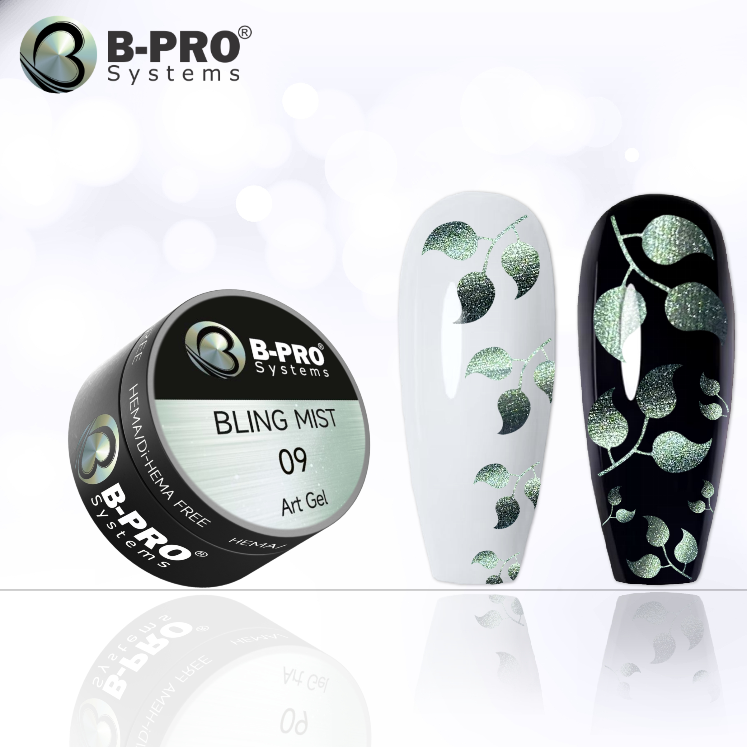 Bling Mist Art Gel 09 - B-PRO Systems